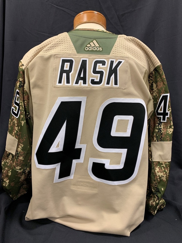 Victor Rask #49 Autographed, Warm Up Worn Military Appreciation Jersey ...