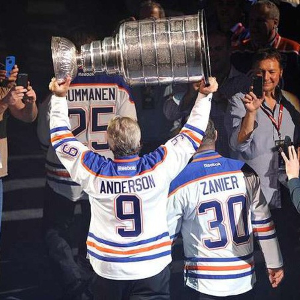 Mike Zanier #30 - Autographed 1984 Stanley Cup Champions 30 Year Legacy ...