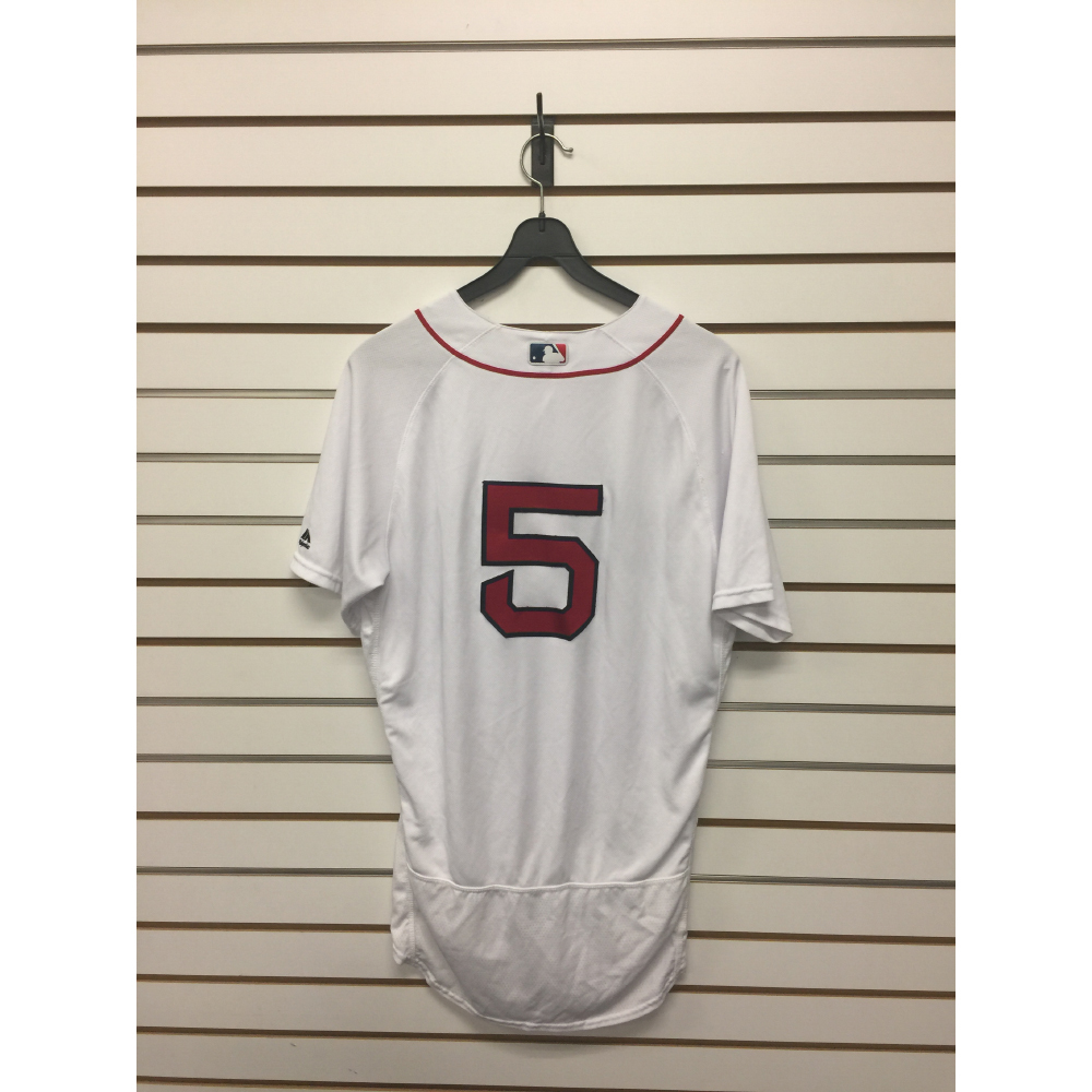 Tzu Wei Lin Game-Used September 27, 2017 Home Jersey | MLB Auctions