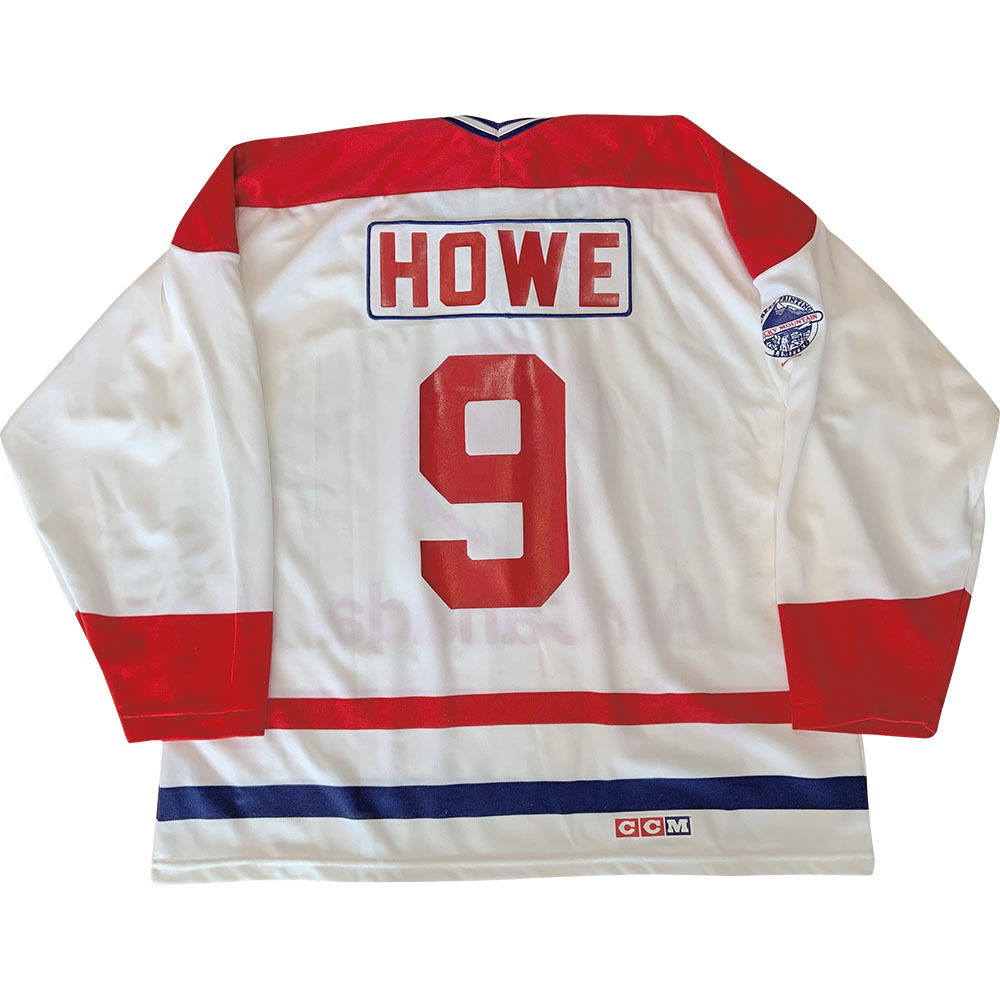 Air Canada Gordie Howe #9 Hockey Jersey - NHL Auctions