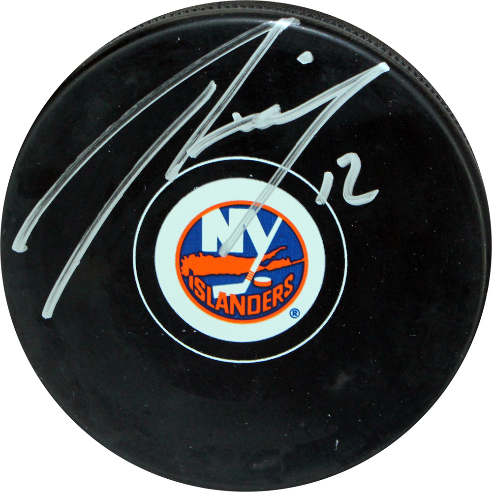 Josh Bailey Signed New York Islanders Puck - NHL Auctions