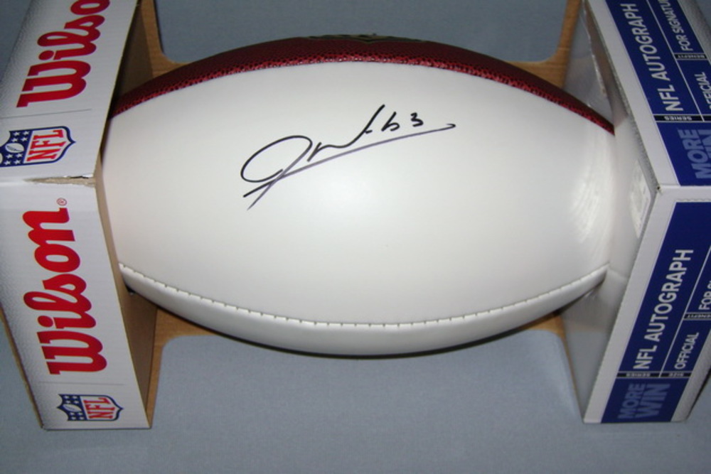 NFL Auction | NFL - JODY WEBB SIGNED PANEL BALL