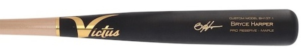 Bryce Harper Autographed Game Model Victus Bat | MLB Auctions