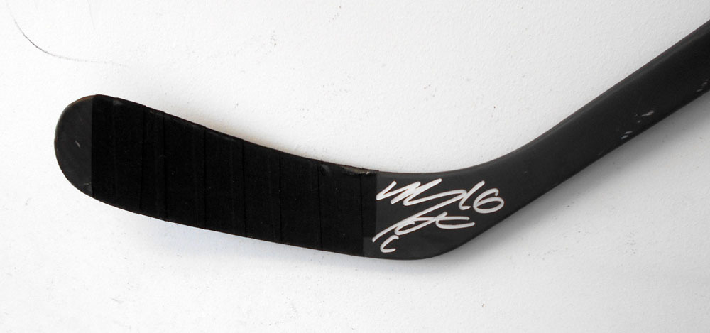 #16 Mitchell Marner Game Used Stick - Autographed - Toronto Maple Leafs ...
