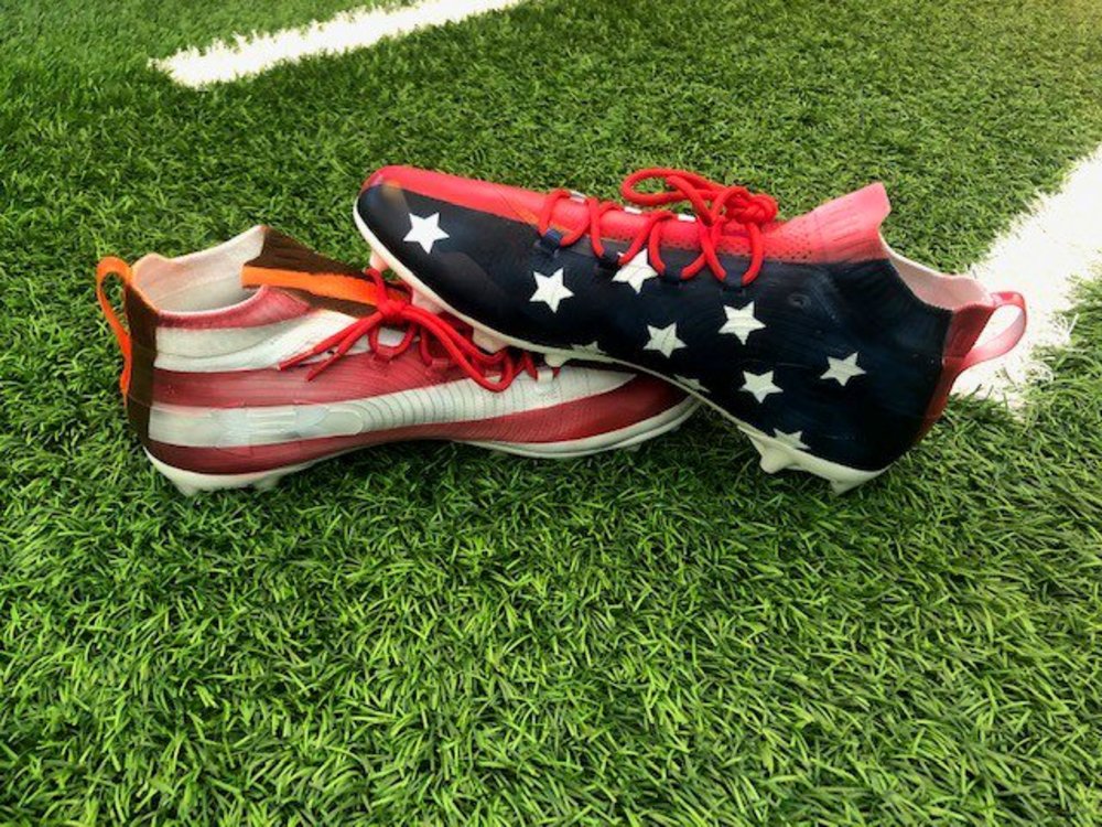 My Cause My Cleats - NFL Network Analyst Joe Thomas Custom Cleats | The ...