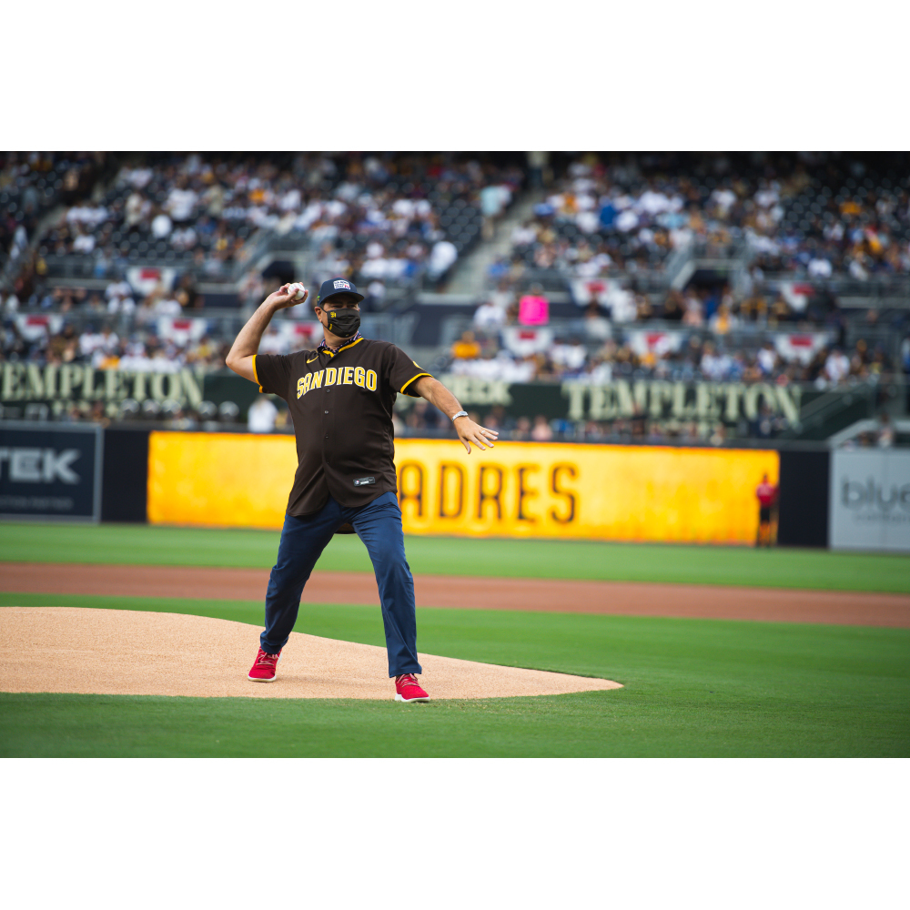 Throw Out the Honorary First Pitch | San Diego Padres Auctions