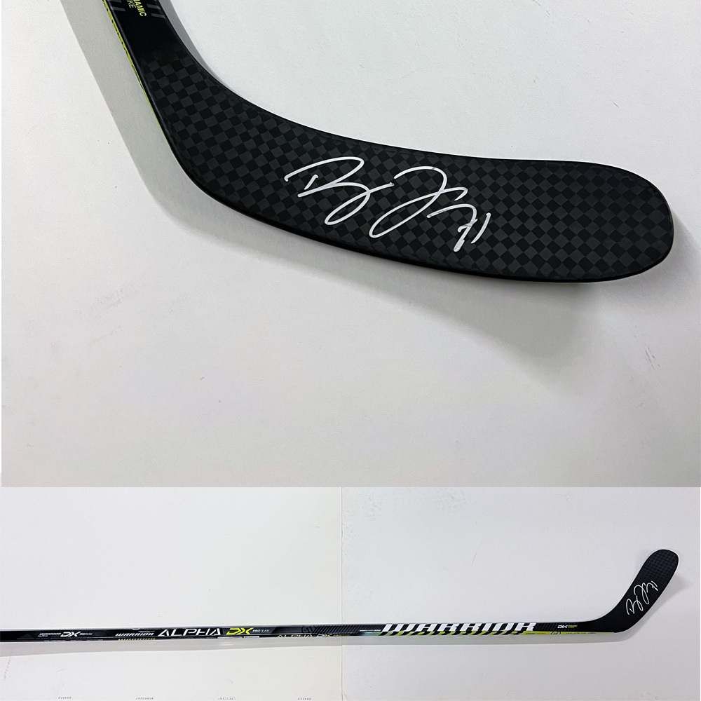 DYLAN LARKIN Signed Warrior Stick - Detroit Red Wings - NHL Auctions