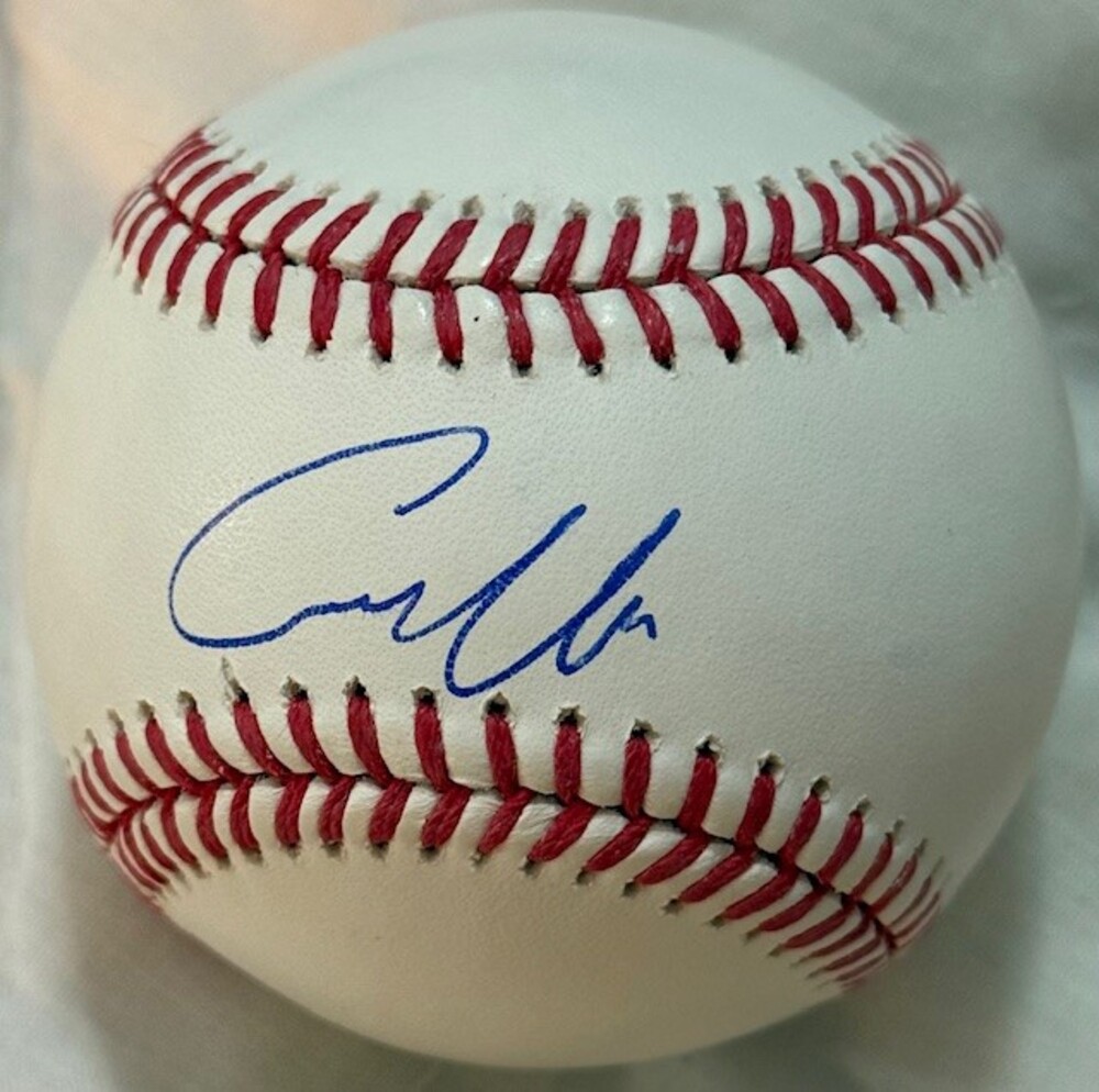 Coby Mayo Autographed Baseball | MLB Auctions