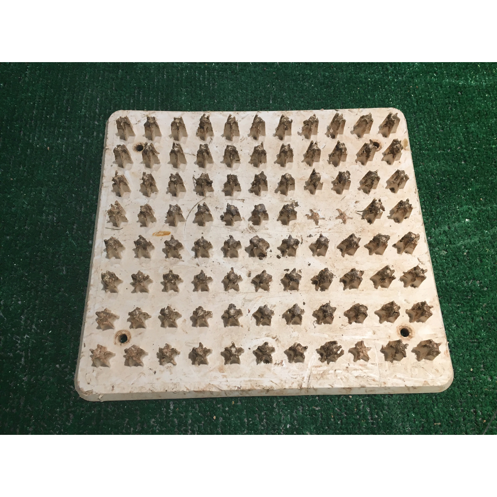 Cleat Scraper from Pitching Mound of First No-Hit Game by an Opponent ...