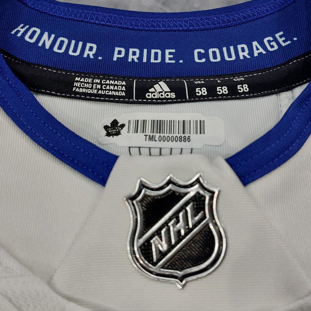 Pierre Engvall 2022-23 White Set 1 Game Worn Sweater | Real Sports Auction