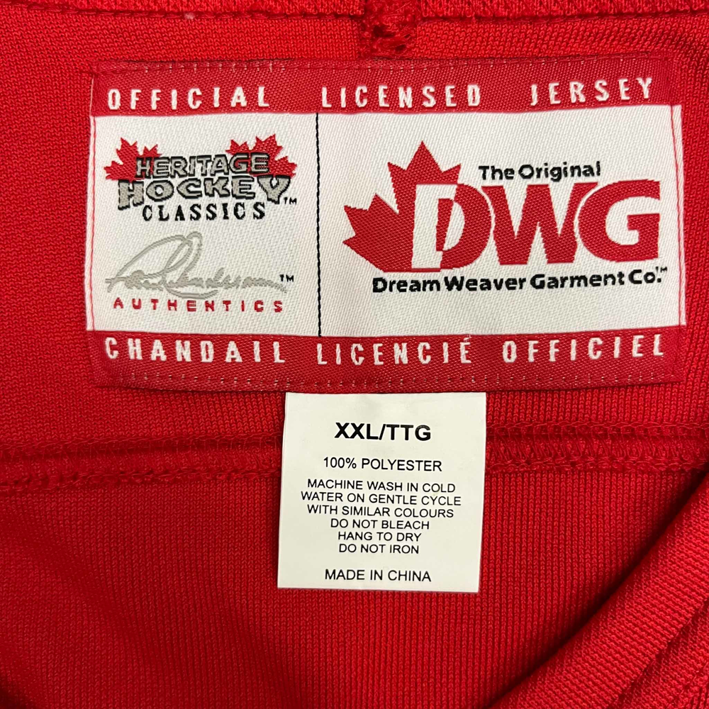 #27 Frank Mahovlich Signed Team '72 Sweater (Dual Signed w/ Jake Muzzin ...