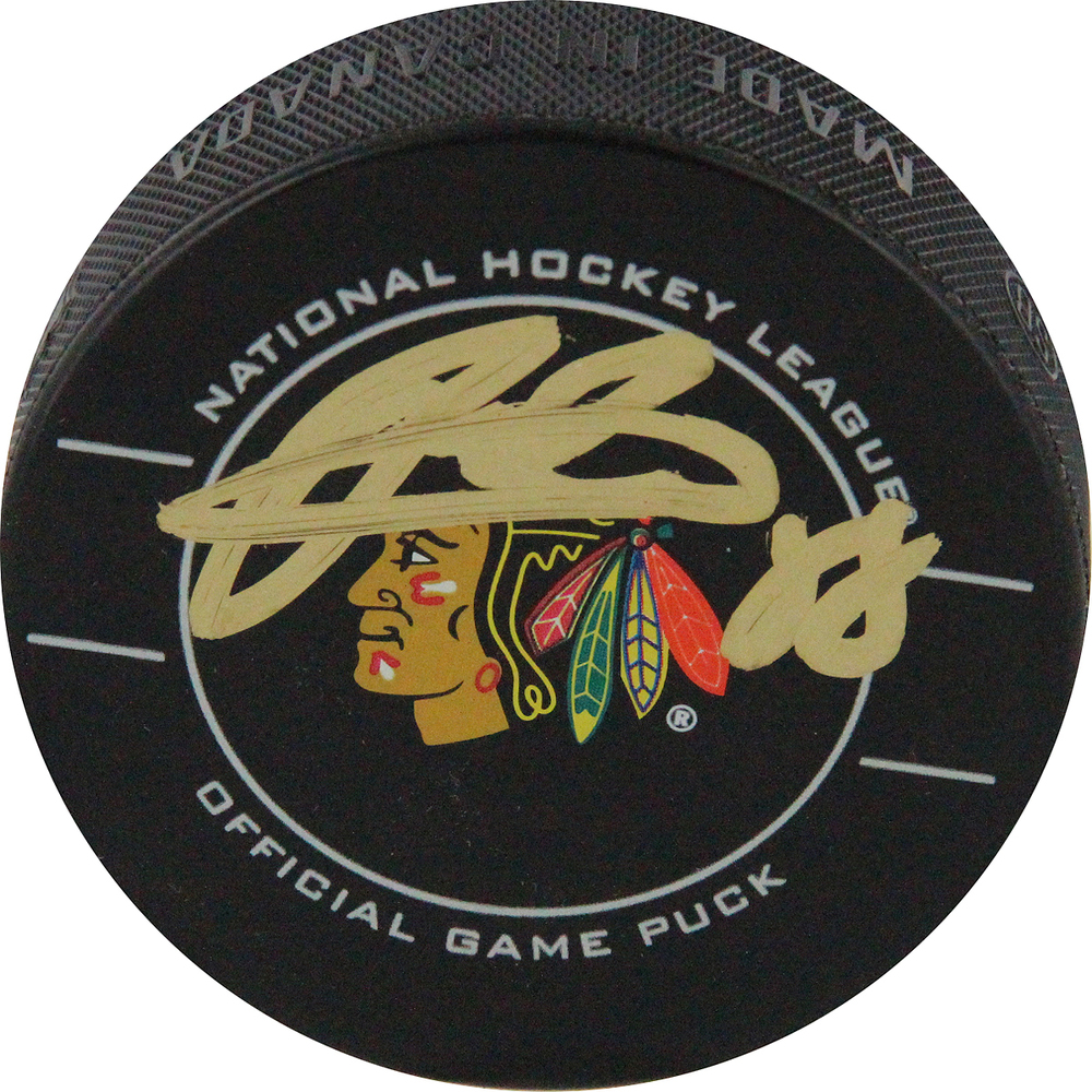Patrick Kane Chicago Blackhawks Game Model Puck - NHL Auctions