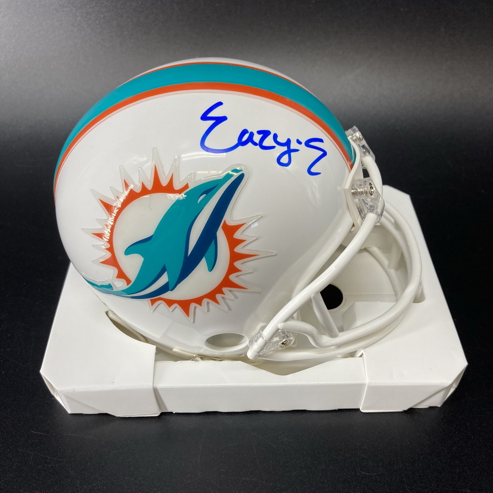 NFL - Dolphins Erik Ezukanma signed Mini Helmet - signed ""Eazy-E ...
