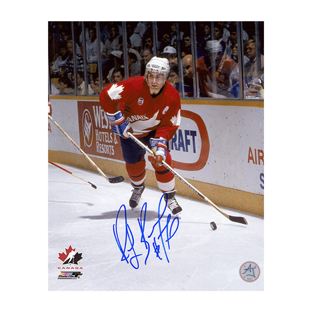 Ray Bourque Team Canada Autographed Canada Cup 8x10 Photo - NHL Auctions