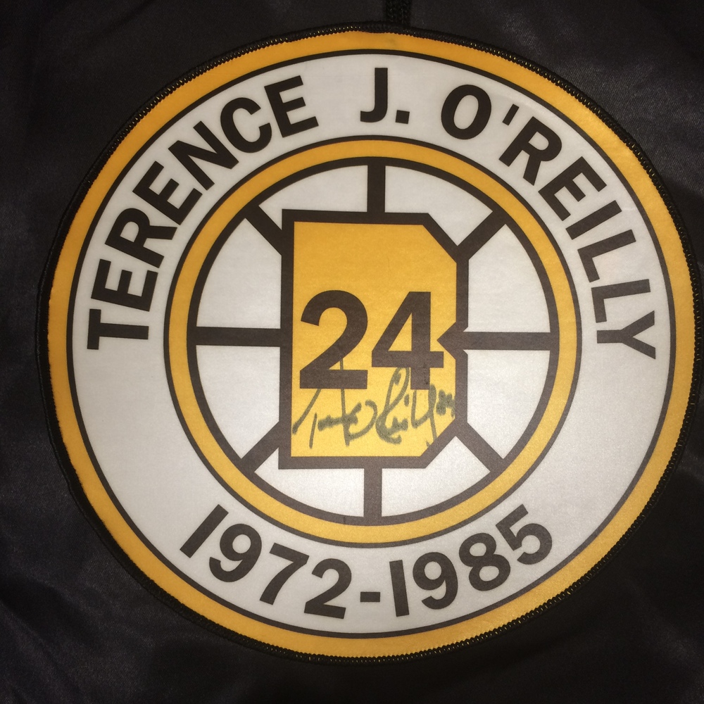 Terry O'Reilly Autographed Mini Retirement Banner - NHL Auctions