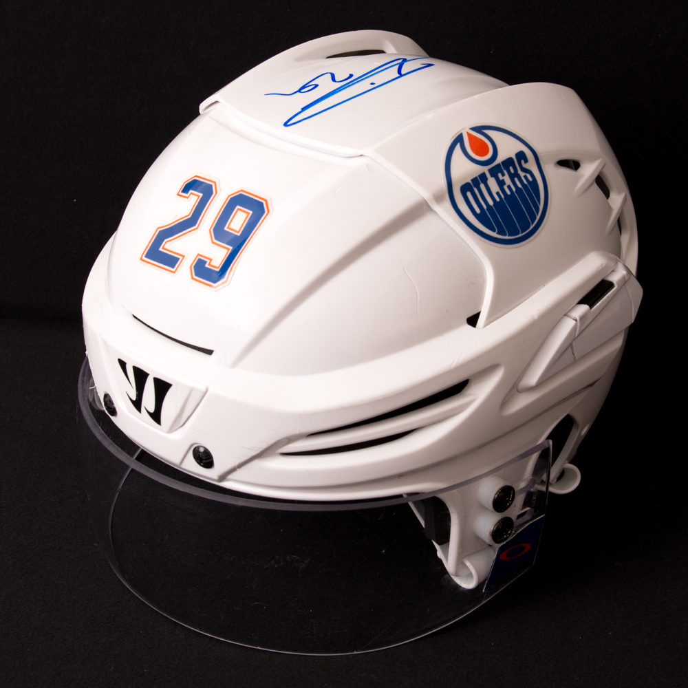 Leon Draisaitl #29 - Autographed 2016-17 Edmonton Oilers Game-Worn ...