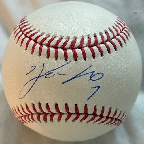 Ha-seong Kim Autographed Baseball | MLB Auctions