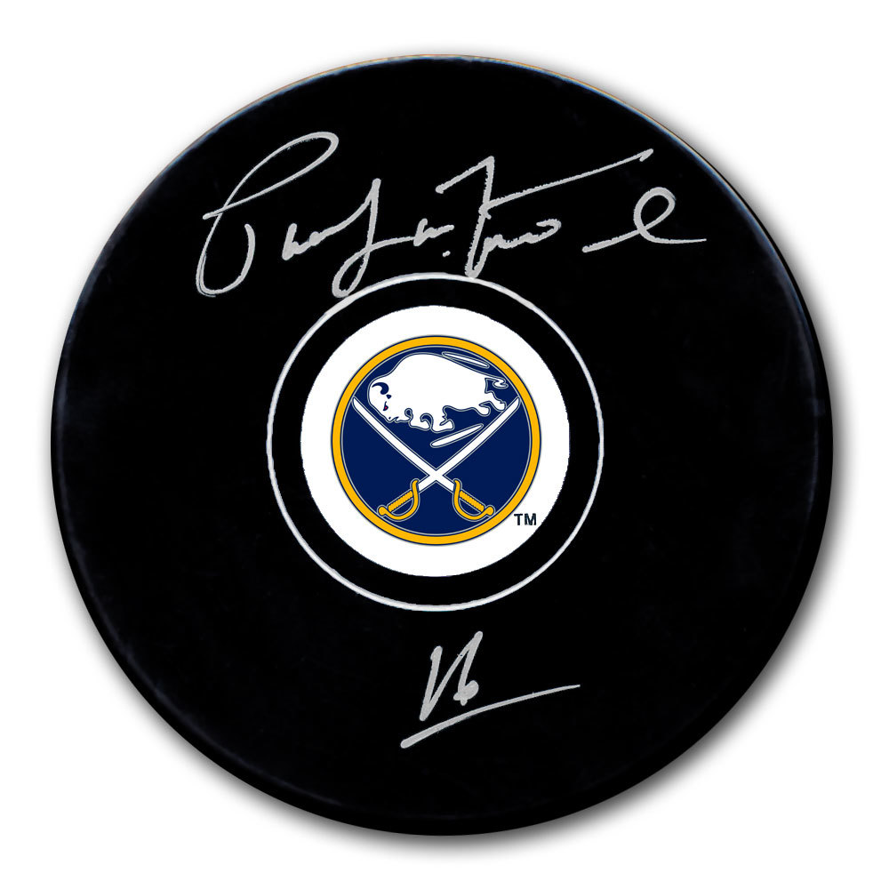 Pat LaFontaine Buffalo Sabres Autographed Puck - NHL Auctions