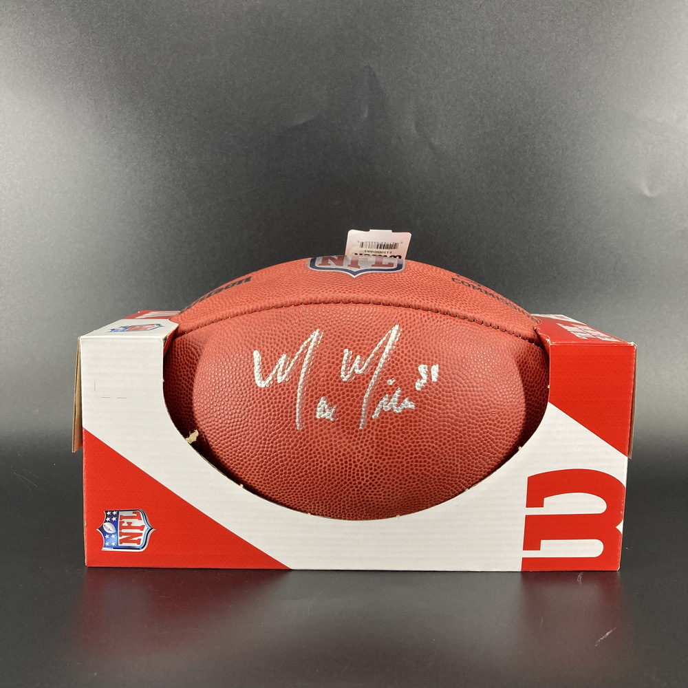 Bills - Matt Milano Signed Authentic Football | The official auction ...