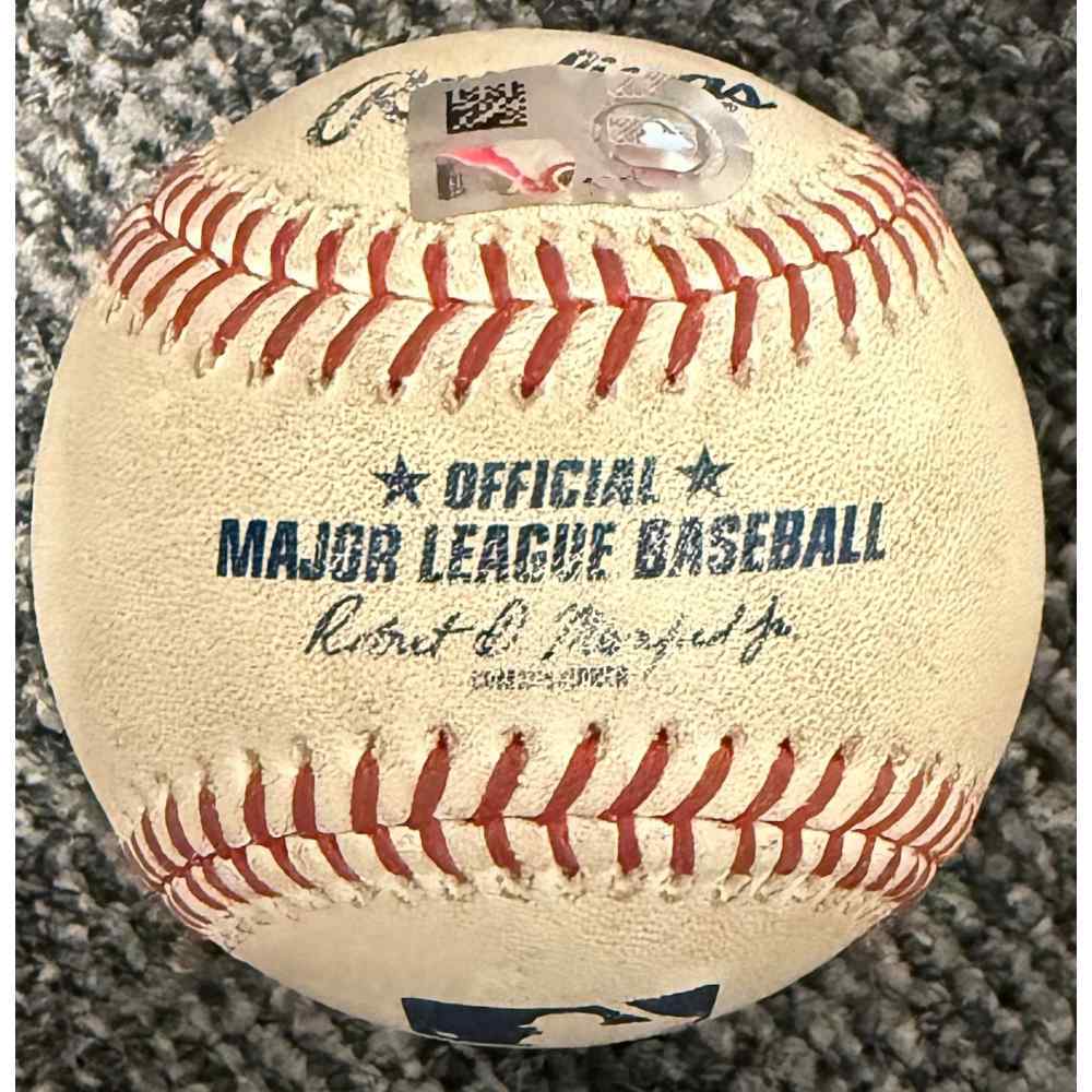 Game-Used Baseball: Shohei Ohtani Los Angeles Angels Two (2) Pitches to ...