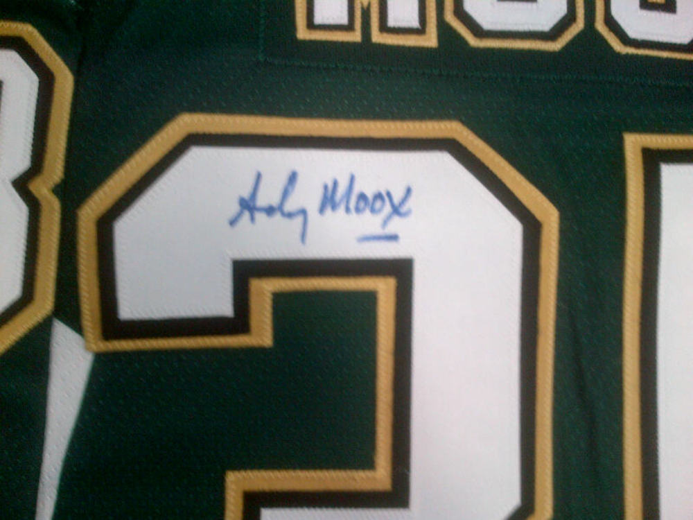 ANDY MOOG Dallas Stars SIGNED Retro CCM Hockey Jersey - NHL Auctions