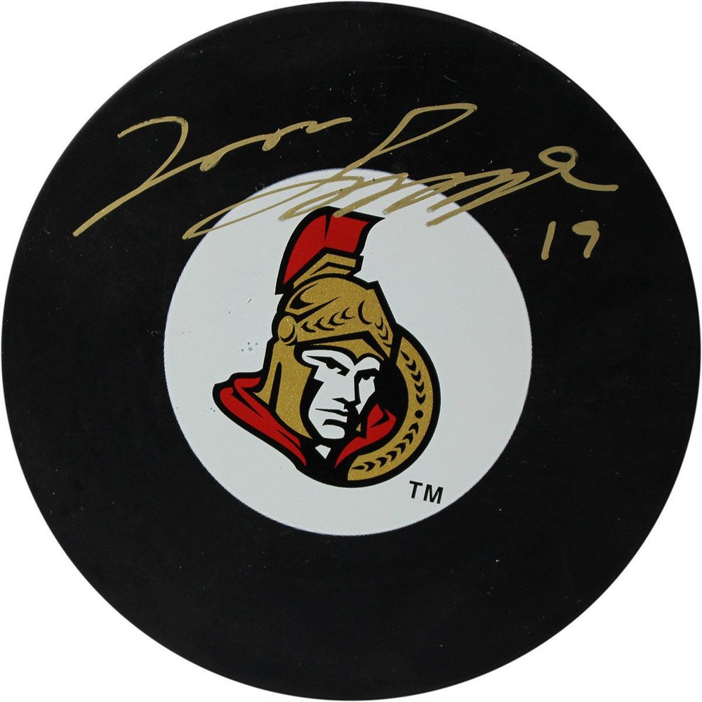 Jason Spezza Signed Senators Puck - NHL Auctions