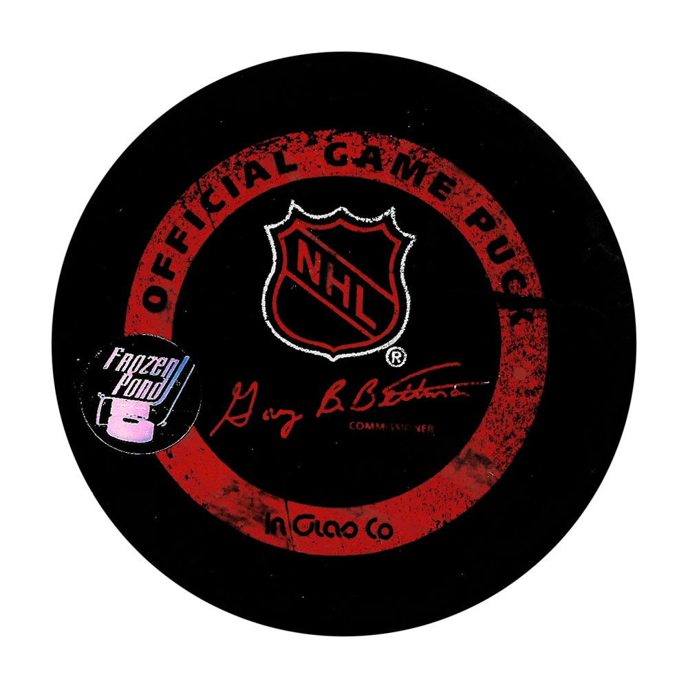 Kris Draper Autographed 1997 Stanley Cup Final Official Game Puck - NHL ...