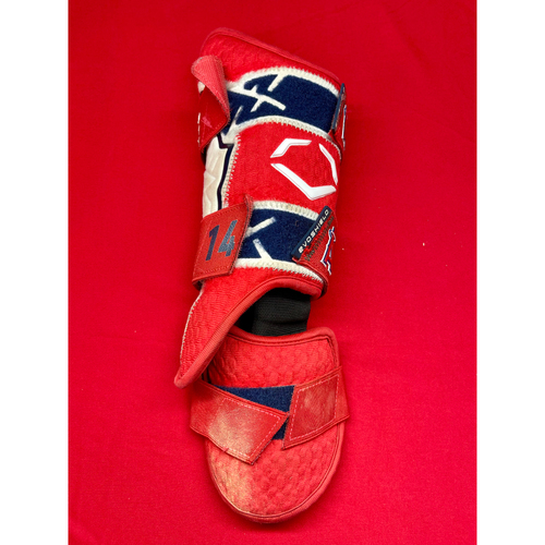 Logan O'Hoppe Team Issued Evoshield Shin and Foot Guard, MLB ...