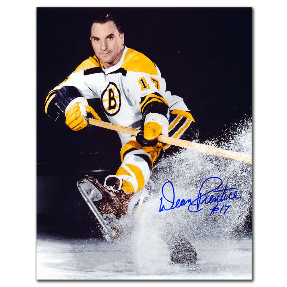 Dean Prentice Boston Bruins Autographed 8x10 - NHL Auctions