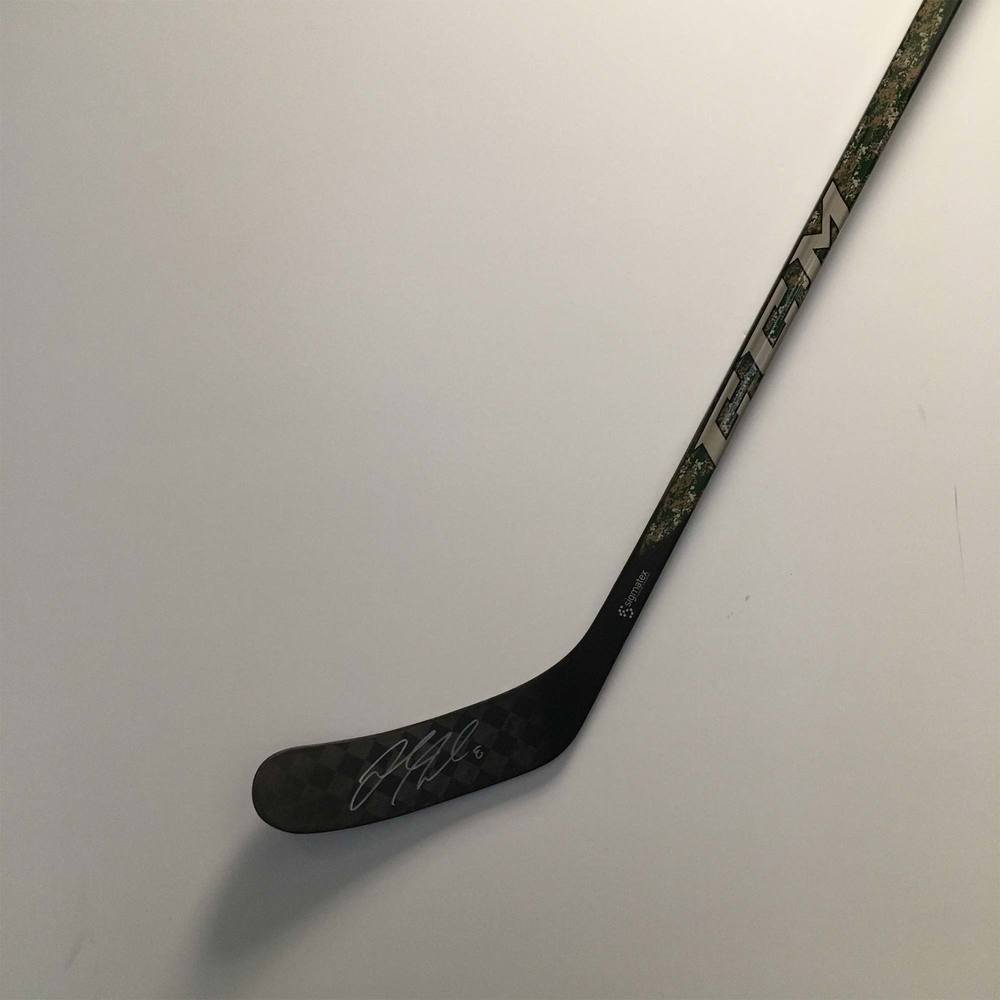 AHL Authentic - Winnipeg Jets #8 Jacob Trouba Signed CCM Camouflage Stick