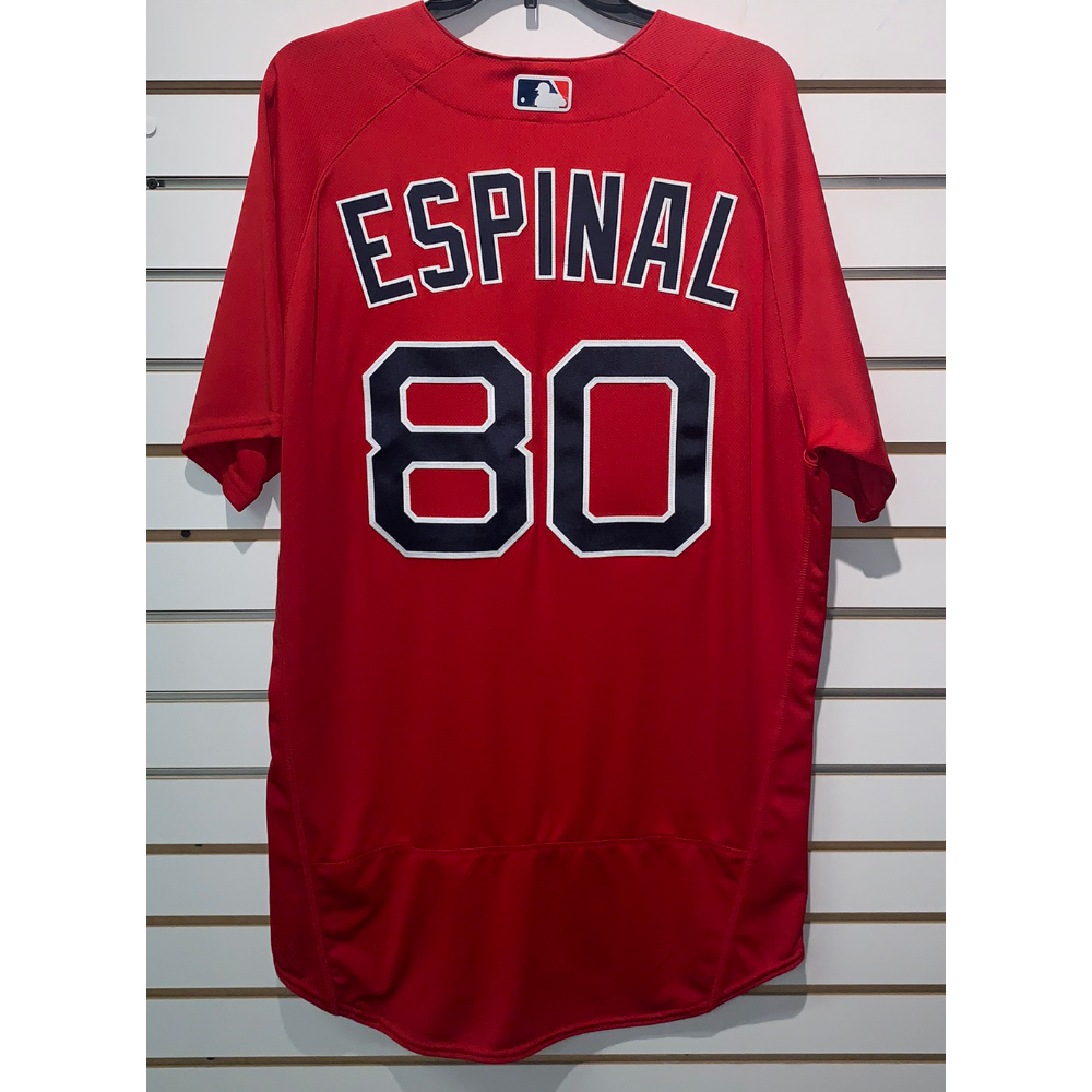 Raynel Espinal Team Issued 2022 Spring Training Jersey | Red Sox Auctions