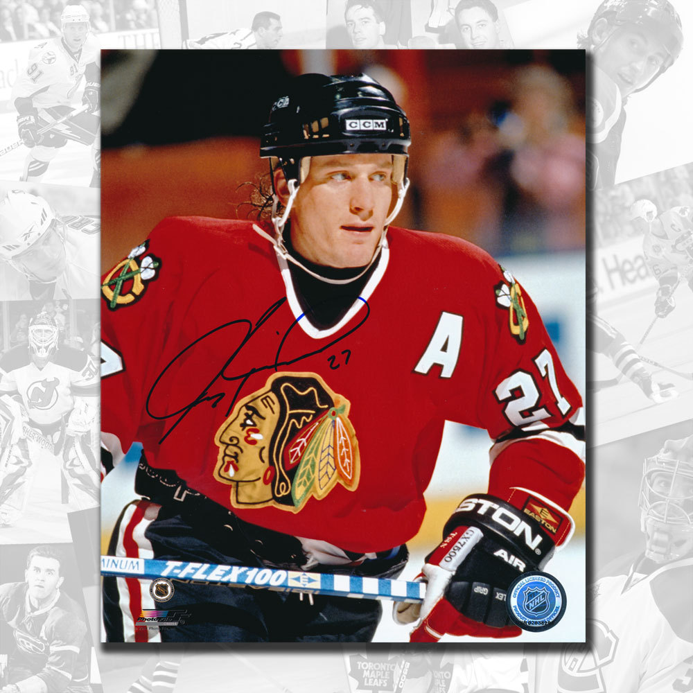Jeremy Roenick Chicago Blackhawks Autographed 8x10 - NHL Auctions