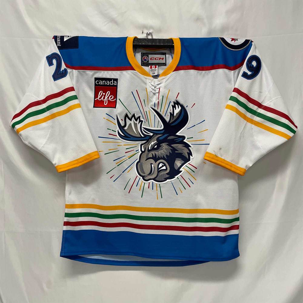 AHL Authentic - 2022-23 Manitoba Moose Autism Acceptance Night Jersey ...