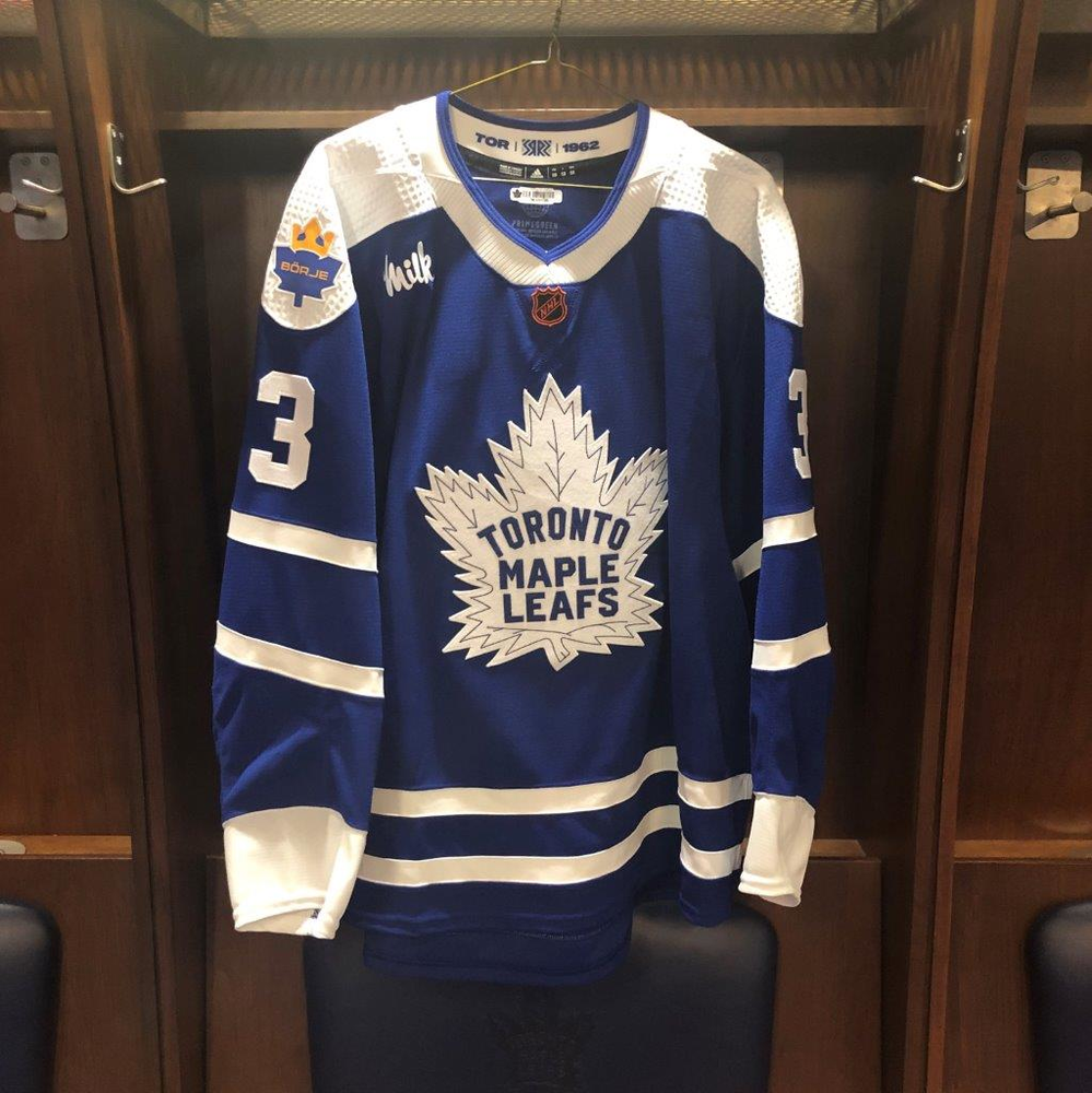 #3 Justin Holl 2022-23 Reverse Retro Game Worn Sweater w/ Commemorative ...