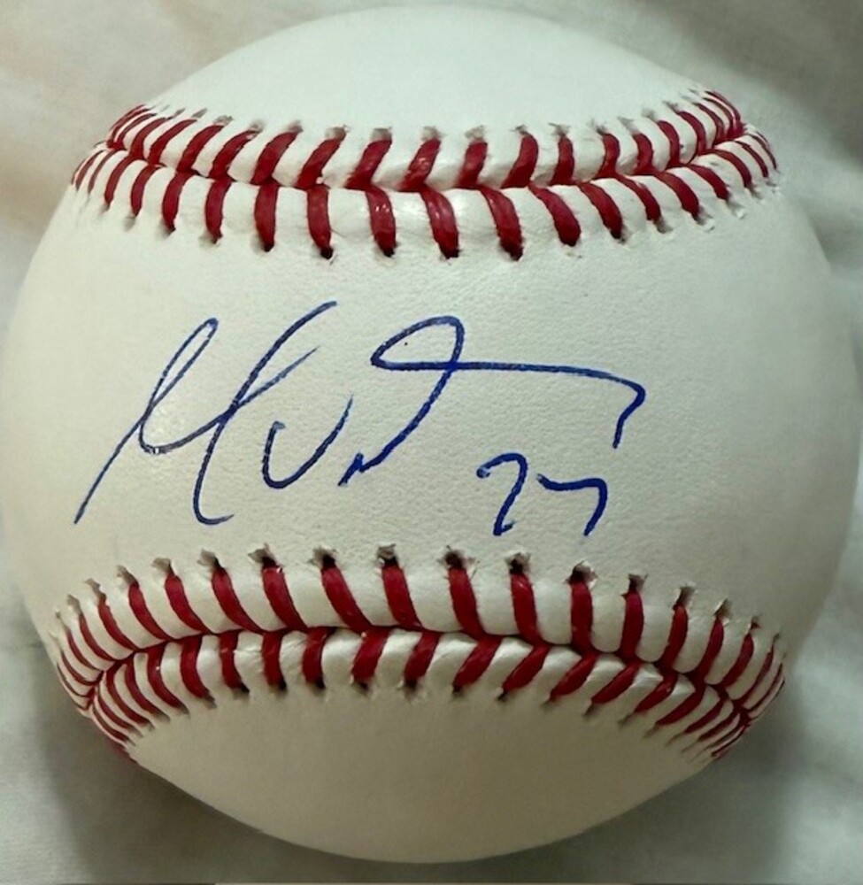 Mark Vientos Autographed Baseball | MLB Auctions