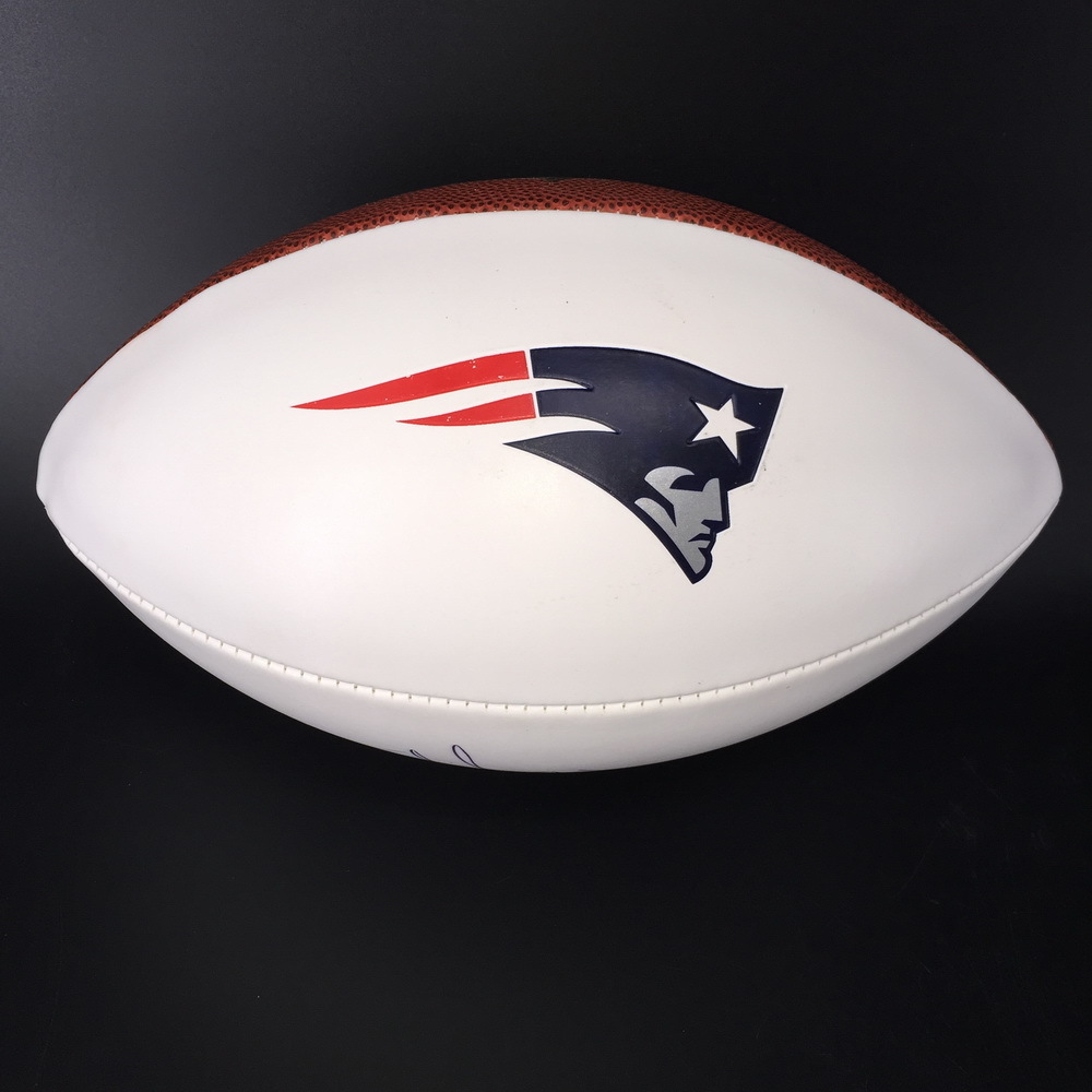 Patriots - Aqib Talib Signed Panel Ball with Patriots Logo | The ...