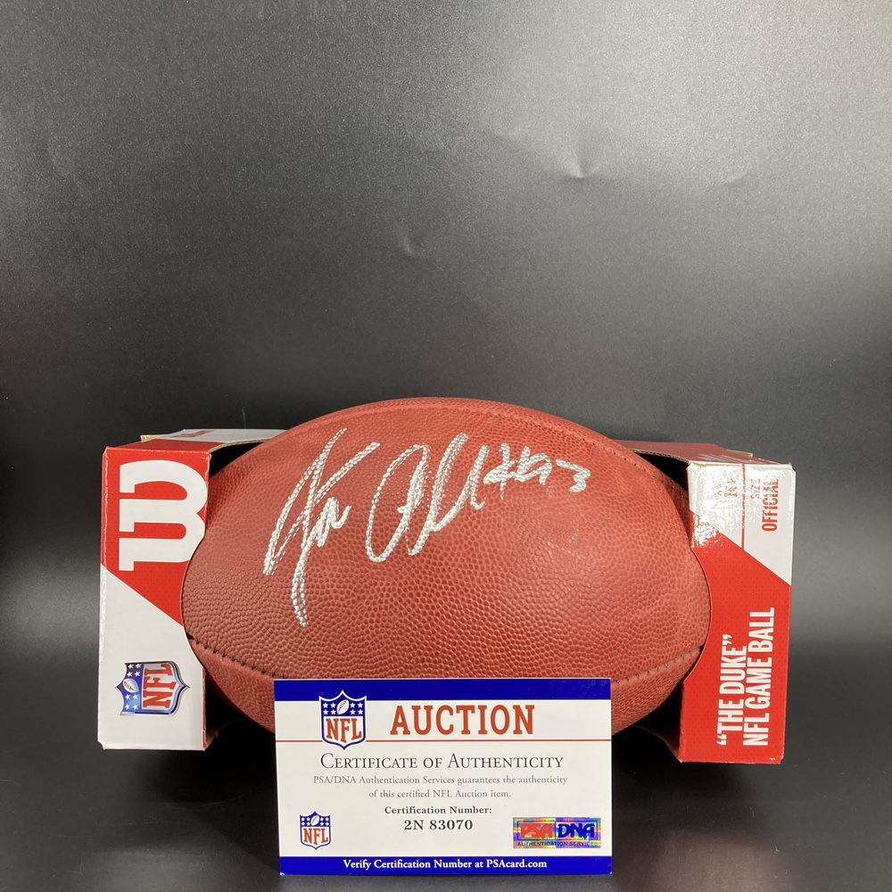 NFL - Commanders Jonathan Allen Signed Authentic Football | The ...