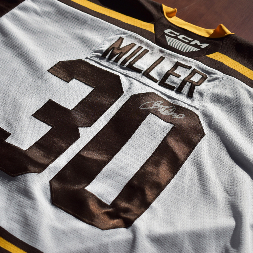 Ryan Miller GAME WORN AUTOGRAPHED 2023 Legends Classic Jersey - Limited ...