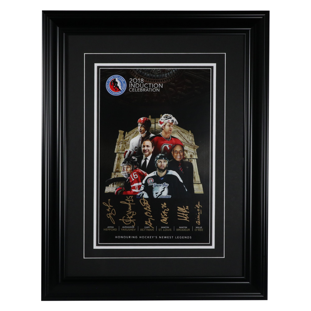 St. Louis, Brodeur, Yakushev, Hefford, O'Ree, Bettman - Class of 2018 ...