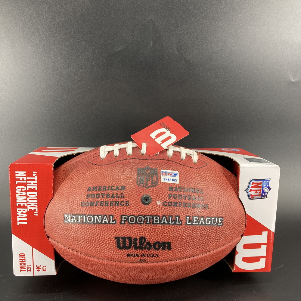 NFL Auction | NFL - Panthers Brian Burns Signed Authentic Football