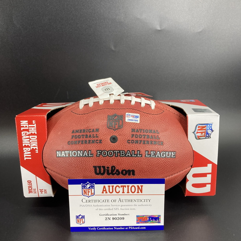 Colts - Anthony Walker Jr. Signed Authentic Football with Colts Stamp ...