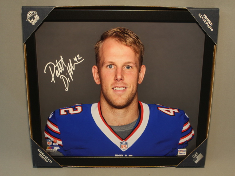 BILLS - PATRICK DIMARCO 11X14 SIGNED FRAMED HEADSHOT PHOTO | The ...