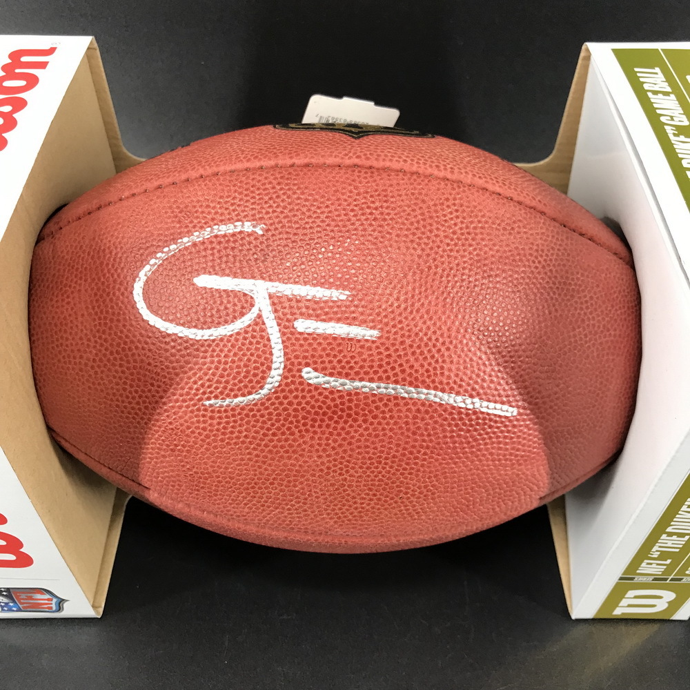 NFL Auction | NFL - Colts Gary Jennings Signed Authentic Football