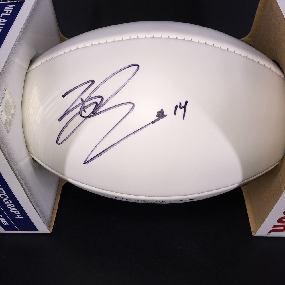 Patriots - Brandin Cooks Signed Panel Ball with Patriots Logo | The ...
