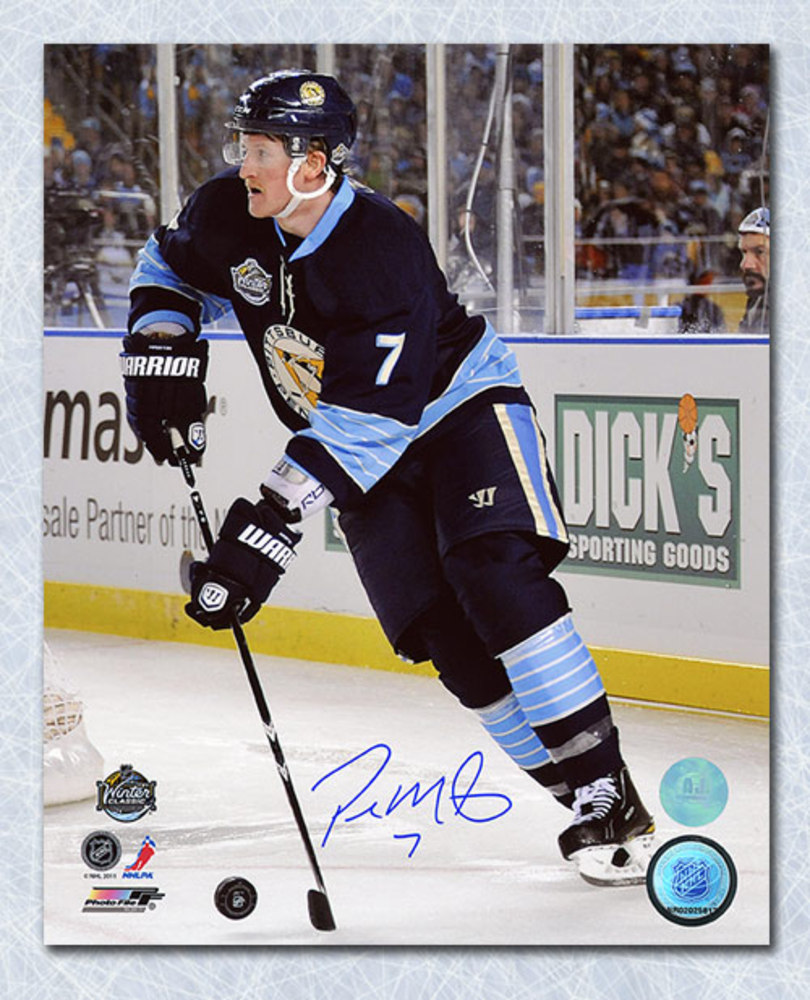 Paul Martin Pittsburgh Penguins Autographed 2011 Winter Classic 8x10 ...