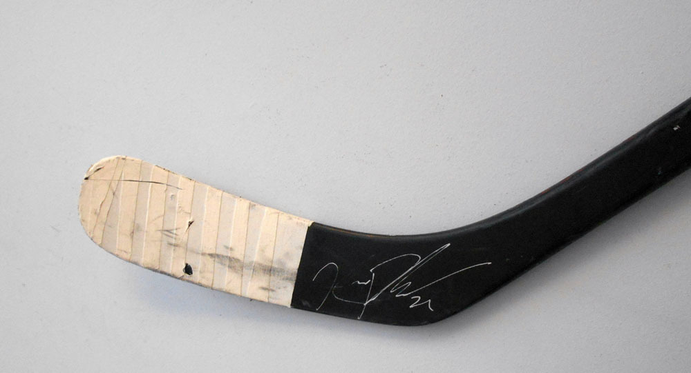 #21 Kyle Palmieri Game Used Stick - Autographed - New Jersey Devils ...