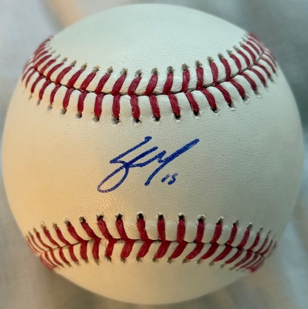 Shane McClanahan Autographed Baseball | MLB Auctions