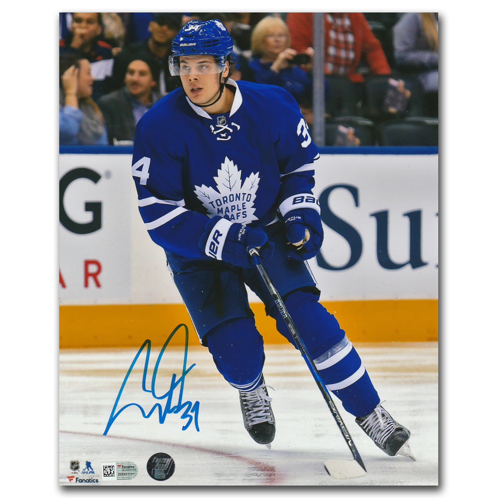 2017 NHL All-Star - Auston Matthews Autographed Toronto Maple Leafs ...