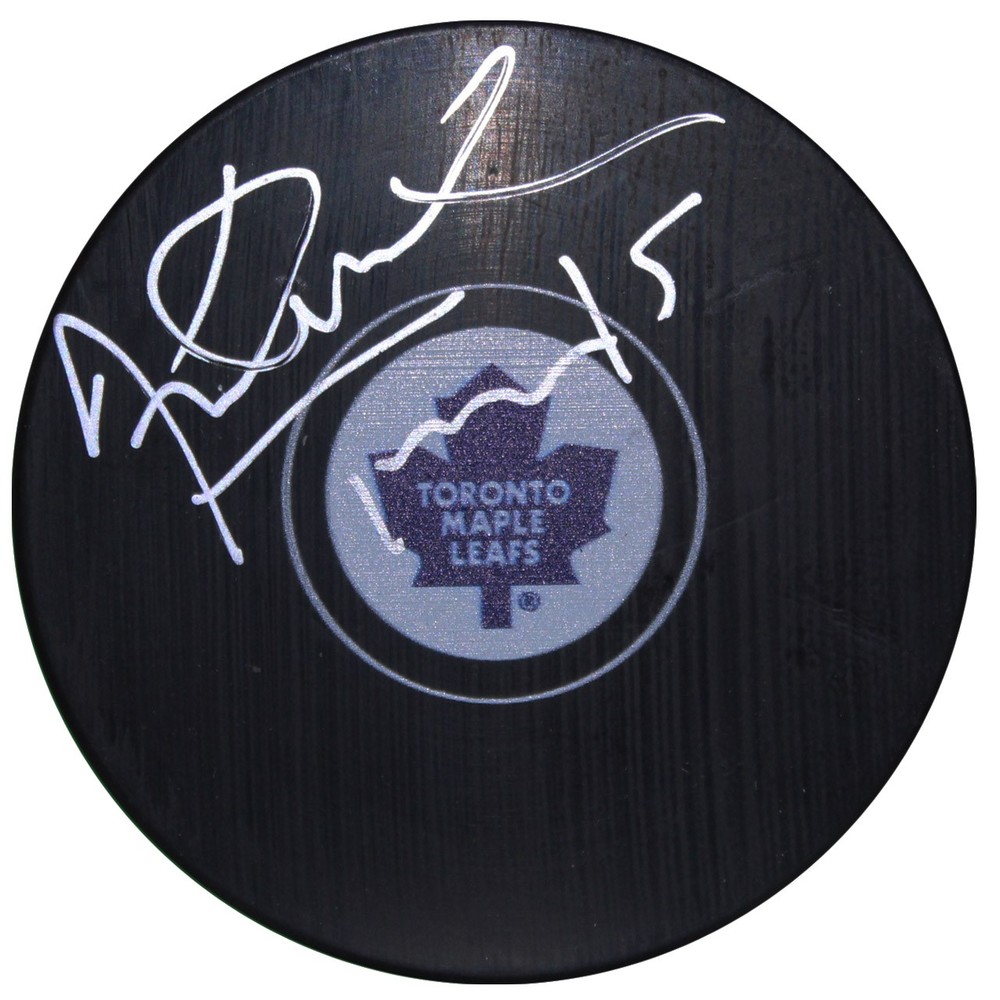 Tomas Kaberle Signed Puck Leafs - NHL Auctions