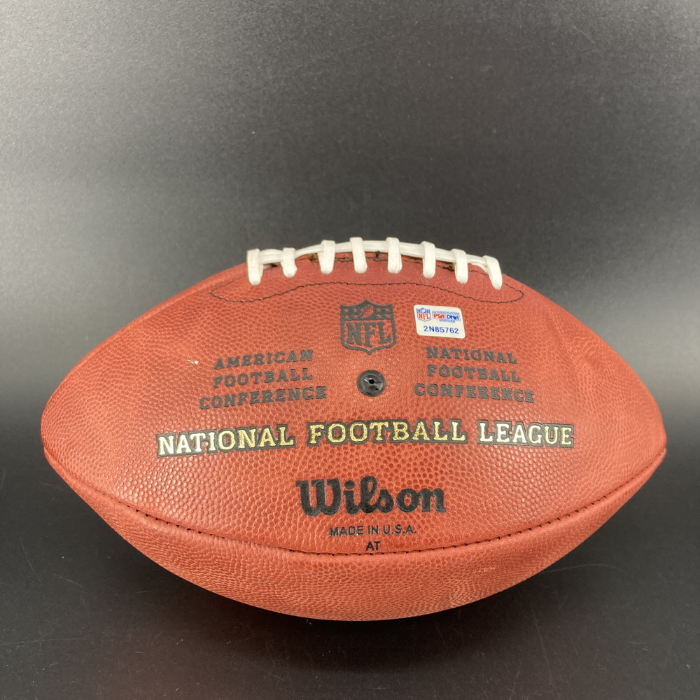 Dolphins - Brian Flores Signed Authentic Football with Crucial Catch ...